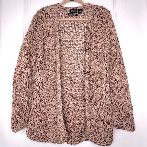 Sigrid Olsen | Sweaters | Vintage Sigrid Olsen Silk Blend Hand Knit ...